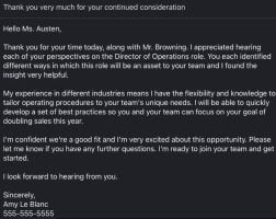How to Write a Thank You Email After Interviews (+ 5 Examples)