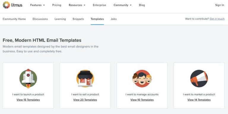 12 Best Sites for Email Templates (Both Free & Responsive)